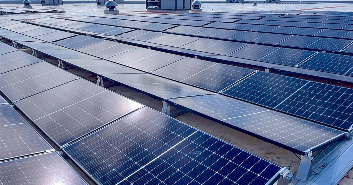 Fire detection for photovoltaic panel monitoring